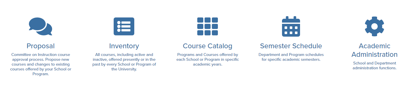 Course Management - User Guide | Office of the University Registrar